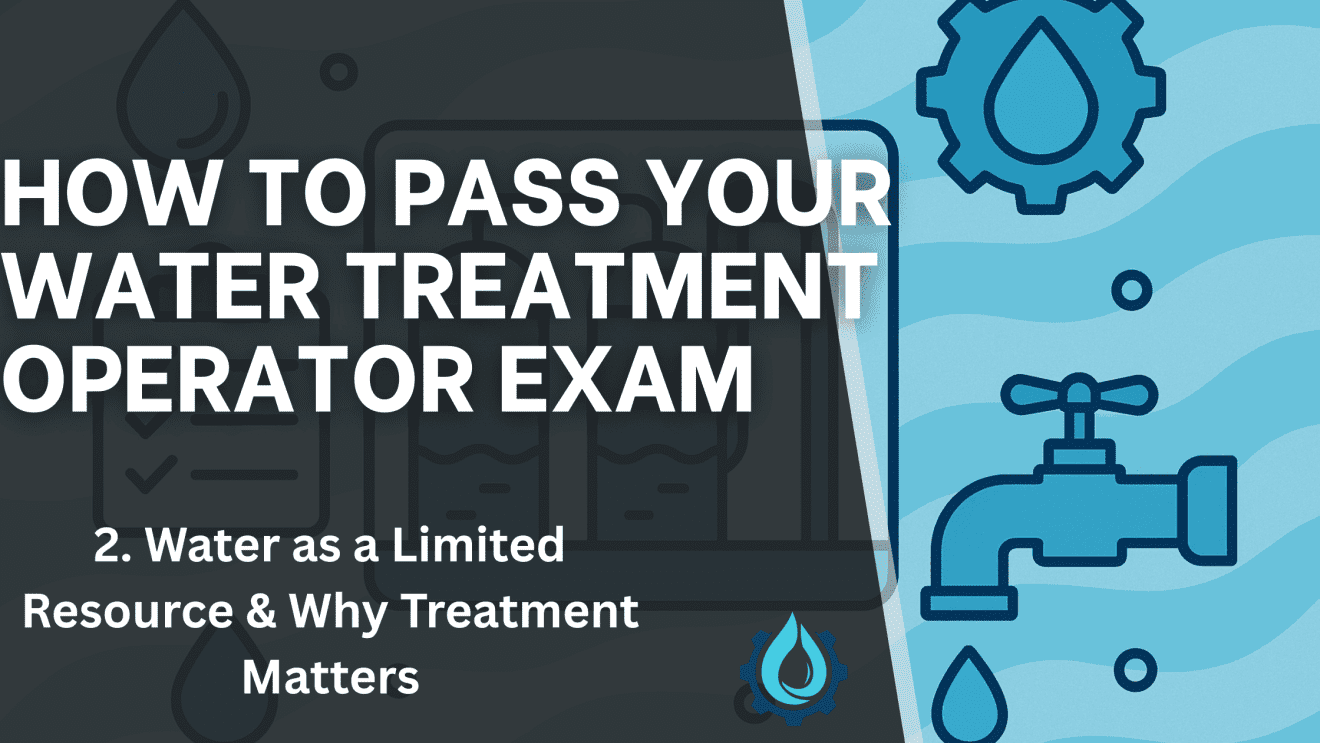 Water Treatment Operator Exam Prep – Series Roadmap